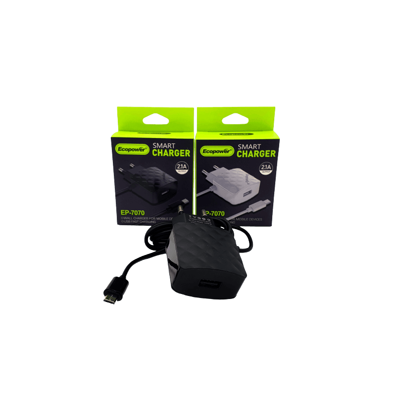 CARGADOR ECOPOWER MICRO EP-7070 | Smart House, Tienda Online